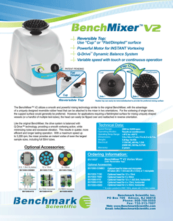 BV1003-(BenchMixer-V2)-Brochure – Benchmark Scientific, Inc.
