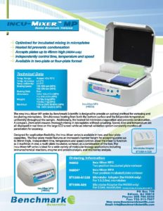 H6000 Incu-Mixer series HR EM – Benchmark Scientific, Inc.