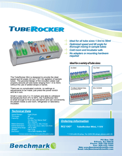 M2100-(TubeRocker)-Brochure – Benchmark Scientific, Inc.