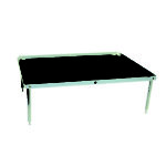 Stacking platform, large 12"x12" with flat mat (3.0" separation)