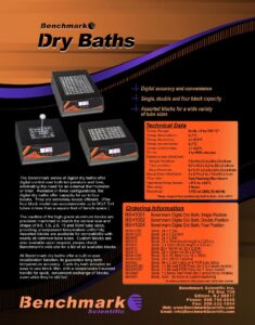 BSH1000 Series (Dry Bath) Brochure HR EM – Benchmark Scientific, Inc.